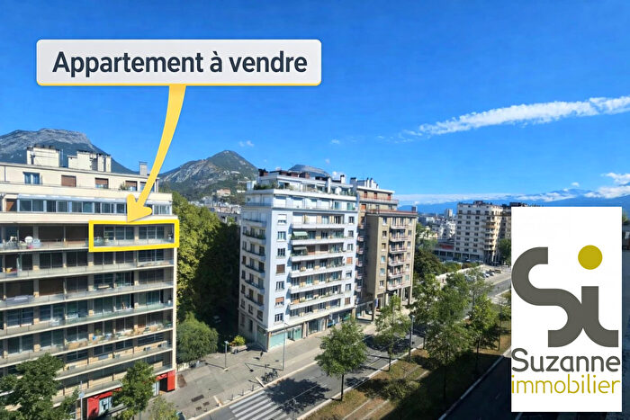 Appartement à vendre - Grenoble, Notre-Dame, Mutualité - 4 pièces - 2 chambres
