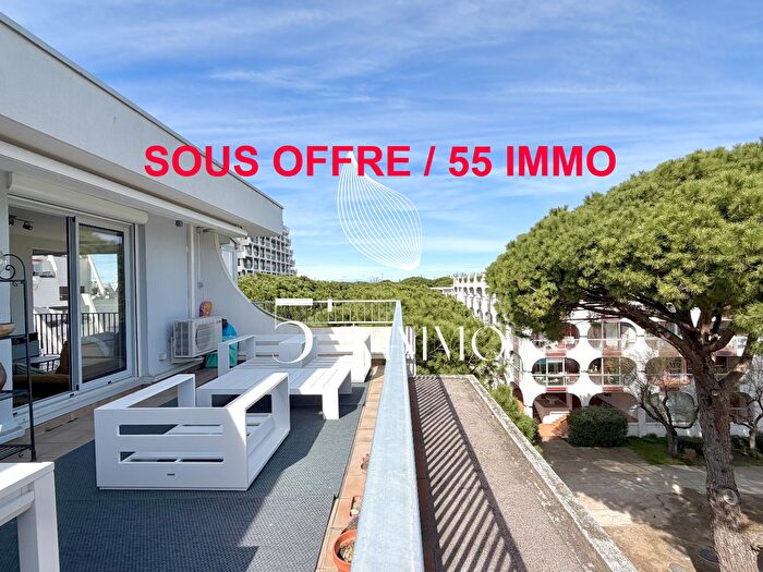 Appartement à vendre - La Grande-Motte, Centre-ville, Port - 3 pièces - 1 chambre