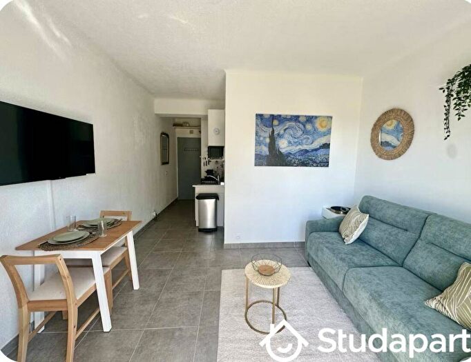 Appartement à louer - Bouches du Loup, Villeneuve-Loubet - 1 pièce