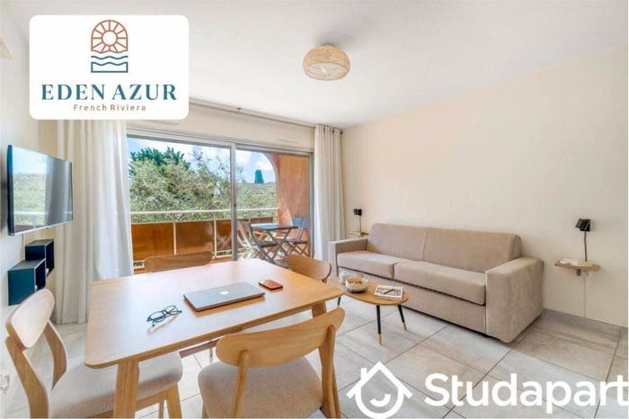 Les Paluds-Lauvert, Vallauris - Appartement 1 pièce à louer