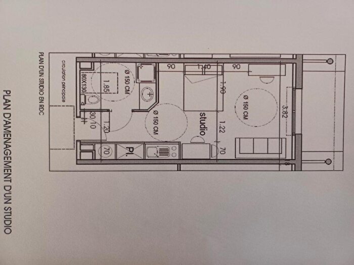 Appartement à vendre - Pellouailles-les-Vignes - 1 pièce