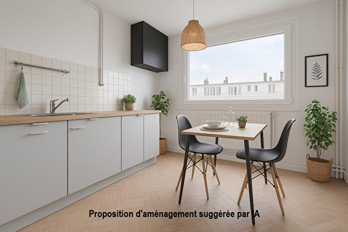 Appartement à vendre - Lille, Centre-ville, Euralille - 3 pièces - 2 chambres