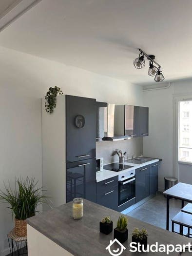 Bizillon-Centre Deux, Saint-Étienne : Appartement 2 pièces à louer