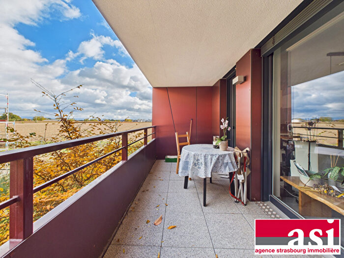 Appartement à vendre - Mittelhausbergen - 2 pièces - 1 chambre