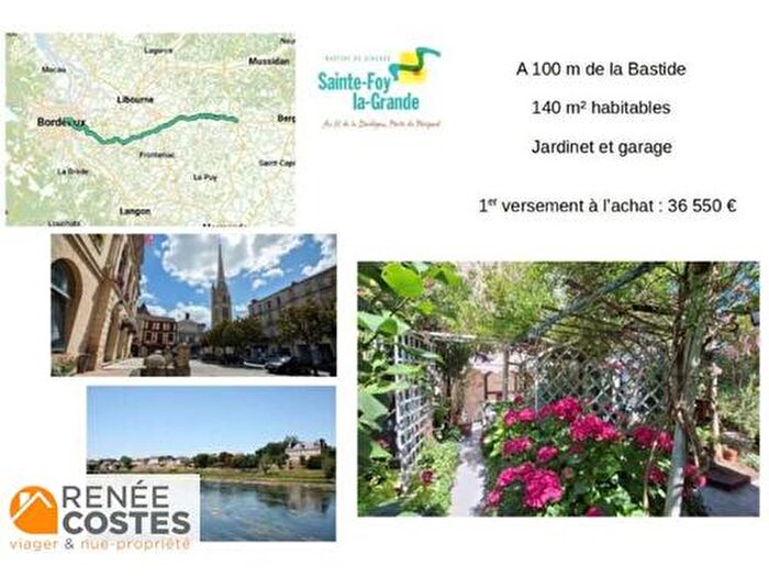 Maison 6 pièces à vendre à Sainte-Foy-la-Grande