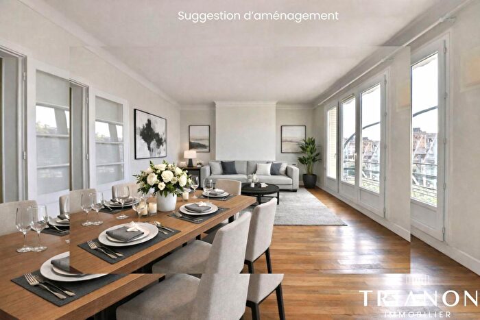 Appartement à vendre - Asnières-sur-Seine, Bécon, Bourguignons - 3 pièces - 2 chambres