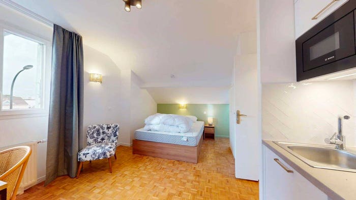 Glatz-Miviere, Bois-Colombes : Appartement 1 pièce à louer