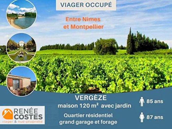 Maison à vendre - Vergèze - 5 pièces - 4 chambres