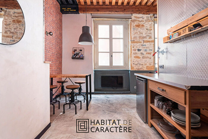 Appartement 1 pièce à vendre à Lyon 1er, Bas des Pentes, Presquîle