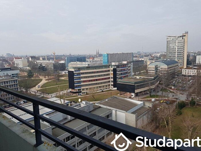 Esplanade Nord Est, Strasbourg : Appartement 1 pièce à louer