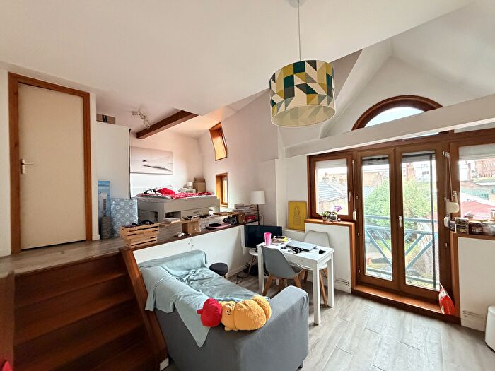 Appartement à vendre - Lille, Moulins - 2 pièces - 1 chambre