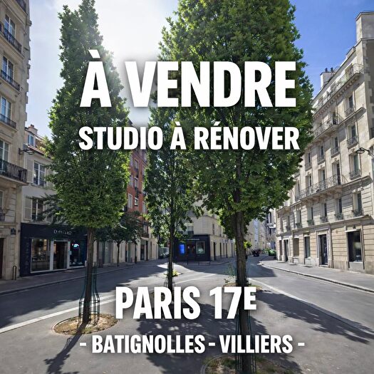 Appartement 1 pièce à vendre à Paris 17ème, Legendre, Lévis