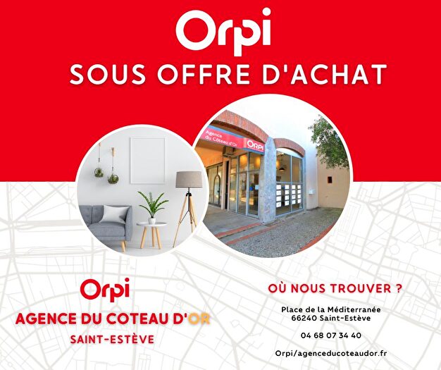 Saint-Estève : Maison 4 pièces à vendre