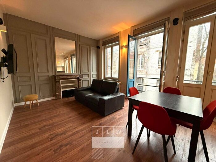 Appartement à louer - Moulins, Lille - 2 pièces - 1 chambre
