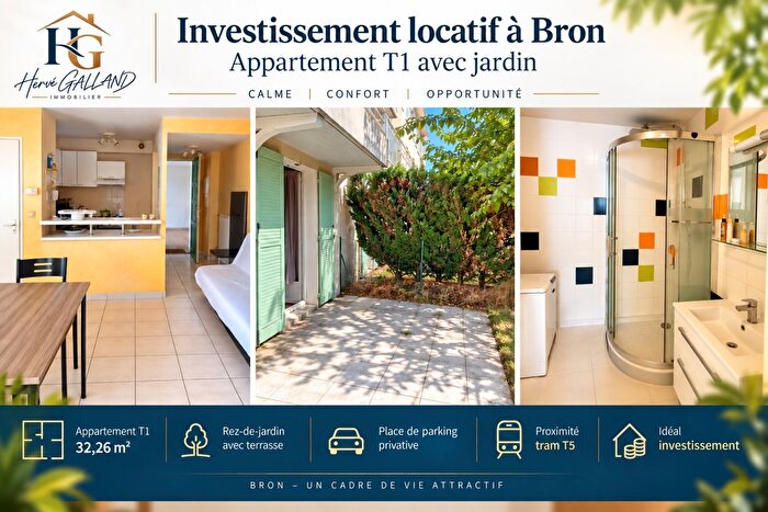 Appartement 1 pièce à vendre - Bron, Le Terraillon