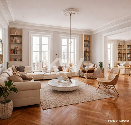 Appartement à vendre - Paris e , Porte de Saint-Cloud, Auteuil-Sud - 5 pièces - 3 chambres