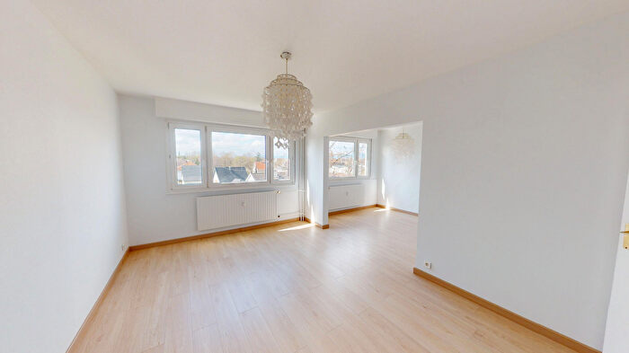 Appartement à vendre - Mulhouse, Bourtzwiller - 3 pièces - 2 chambres
