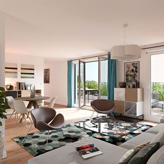 Appartement à vendre - Dijon, Colombière, Parc Chevreul - 4 pièces - 3 chambres