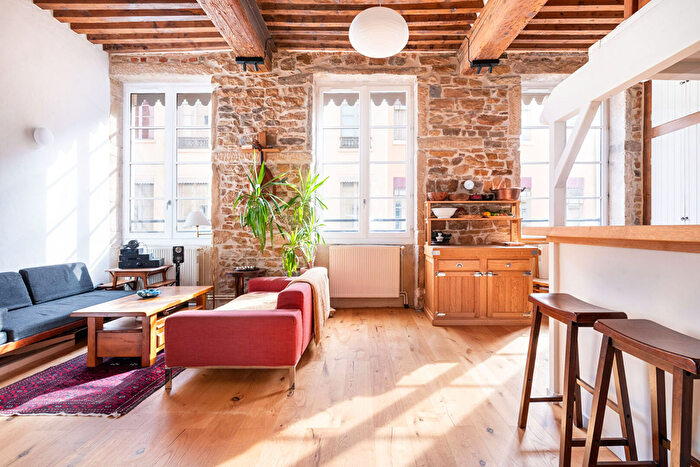 Appartement à vendre - Lyon er , Haut, Coeur des Pentes - 2 pièces - 1 chambre