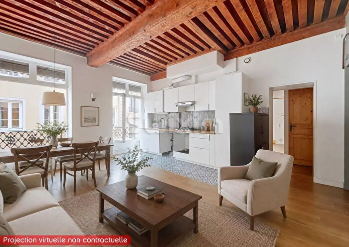 Appartement 2 pièces à vendre à Lyon 2ème, Bellecour, Carnot