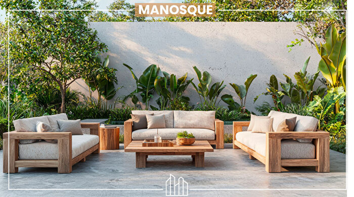 Appartement à vendre - Manosque, Mont dOr - 3 pièces - 2 chambres