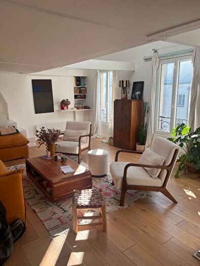 Appartement à louer - Belleville-Saint Maur, Paris ème - 3 pièces - 2 chambres