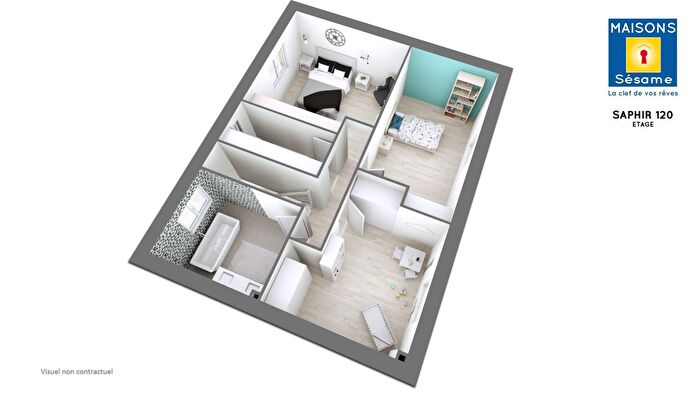 Maison à vendre - Étampes - 6 pièces - 3 chambres