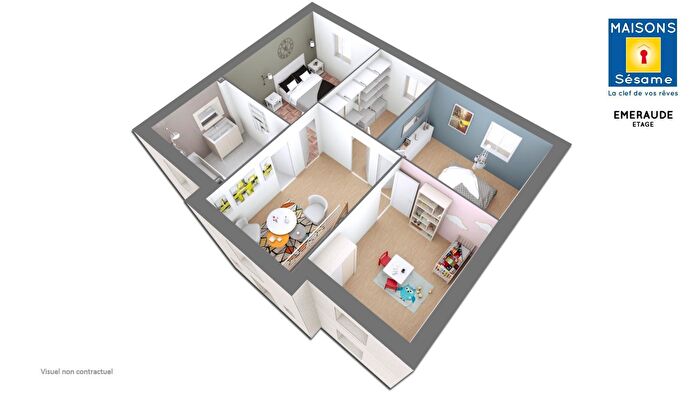 Maison à vendre - Saint-Pathus - 6 pièces - 4 chambres