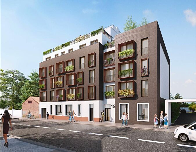 Appartement à louer - Bel Air-Grands Pêchers-Renan, Montreuil - 3 pièces - 2 chambres