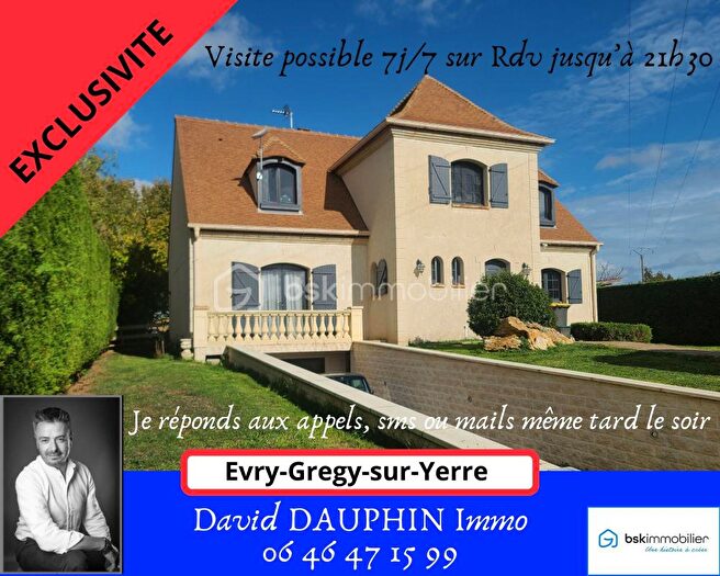 Maison à vendre - Évry-Grégy-sur-Yerre - 9 pièces - 7 chambres