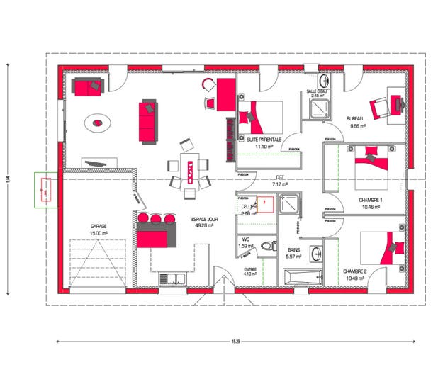 Maisons à vendre et appartements à louer - 3