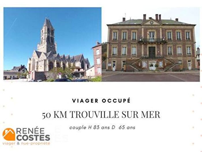 Maison à vendre - Orbec - 3 pièces - 2 chambres