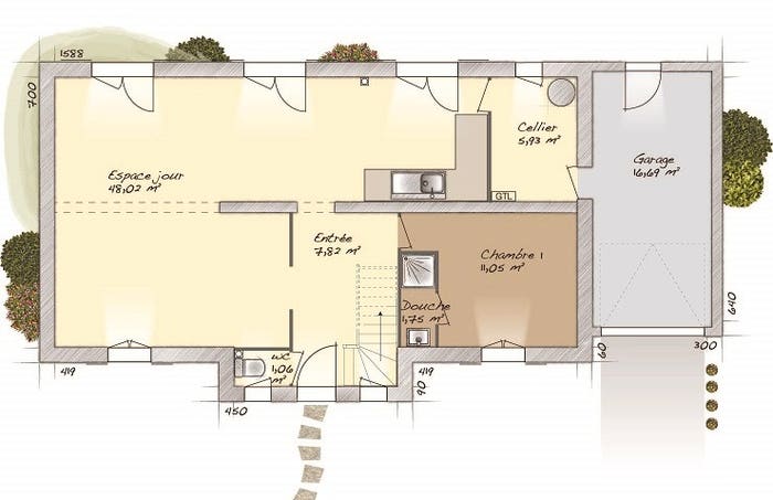 Maisons à vendre et appartements à louer - 2