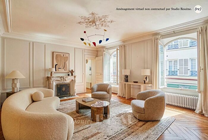 Appartement à vendre - Paris e , Saint-Germain des Près - 5 pièces - 3 chambres