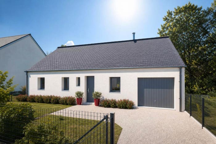 Maison 4 pièces à vendre - Brusvily