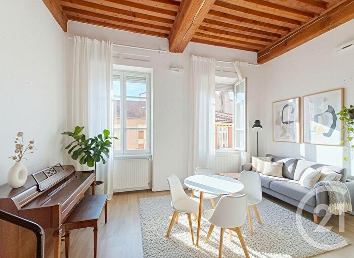 Appartement à vendre - Lyon e , Croix Rousse Est - 3 pièces - 2 chambres