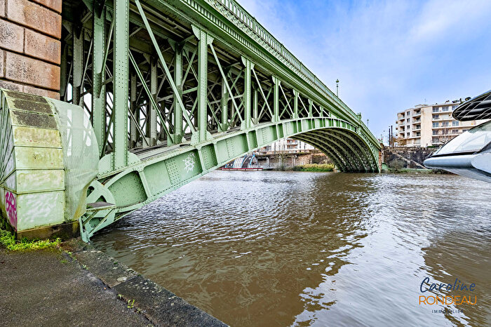 Appartement à vendre - Nantes, Saint-Donatien, Tortière - 4 pièces - 2 chambres
