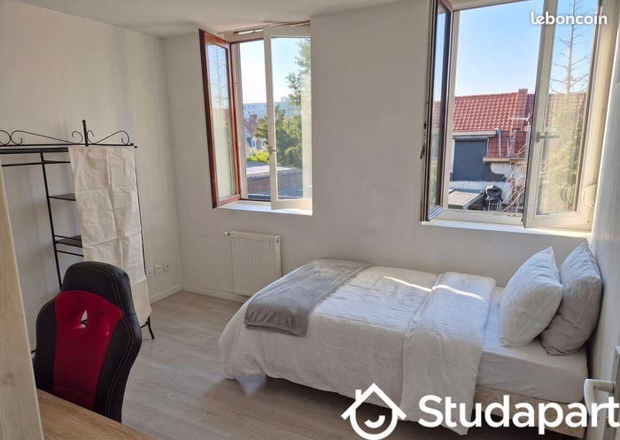 Epeule-Trichon, Roubaix : Appartement 1 pièce à louer