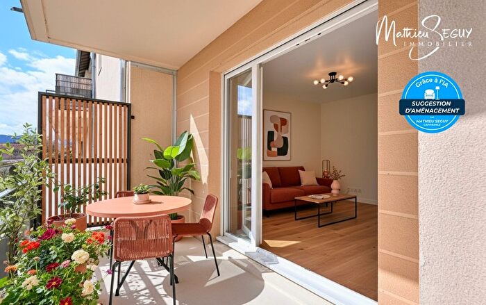 Appartement à vendre - Craponne - 2 pièces - 1 chambre