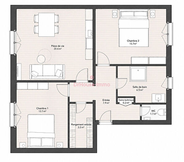 Maisons à vendre et appartements à louer - 3