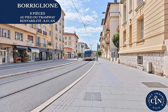 Nice, Borriglione - Appartement 3 pièces à vendre