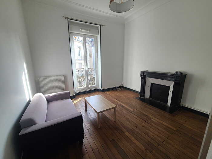 Appartement à louer - Angers, Centre-ville, La Fayette - 2 pièces - 1 chambre