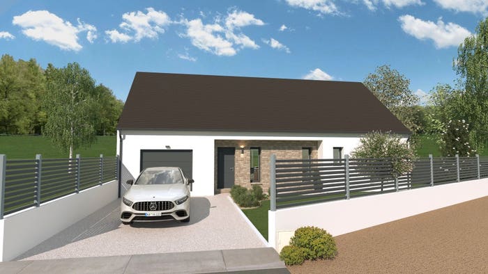 Maison 4 pièces à vendre à Monnaie