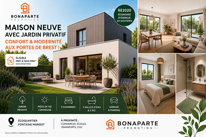 Maison 4 pièces à Brest, Kéranroux, à vendre