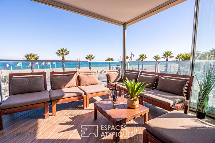 Appartement à vendre - Canet-en-Roussillon, Plage Sud - 3 pièces - 1 chambre