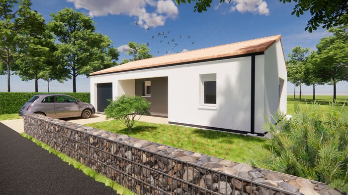 Maison 6 pièces à Beaulieu-sous-la-Roche, à vendre