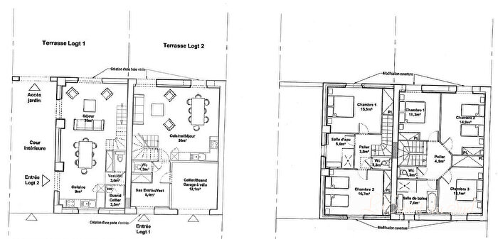 Maison à vendre - Rabastens - 4 pièces - 3 chambres