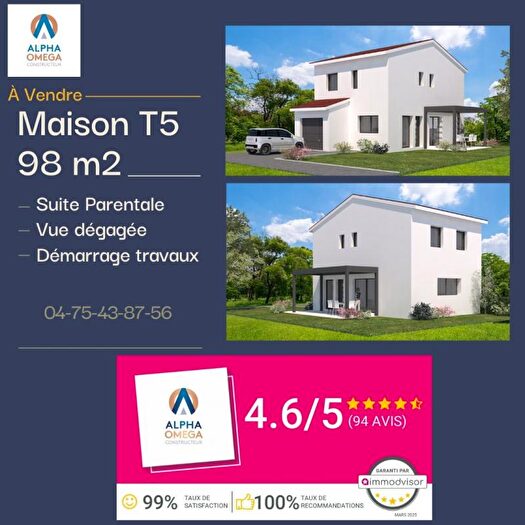 Maison à vendre - Charmes-sur-Rhône - 5 pièces - 3 chambres