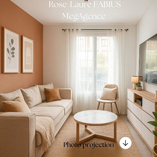 Appartement à vendre - Garges-lès-Gonesse, Les Basses Bauves - 2 pièces - 1 chambre