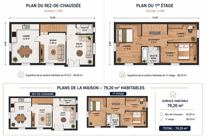 Maisons à vendre et appartements à louer - 3